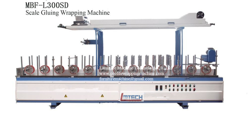 profile wrapping/coating machine
